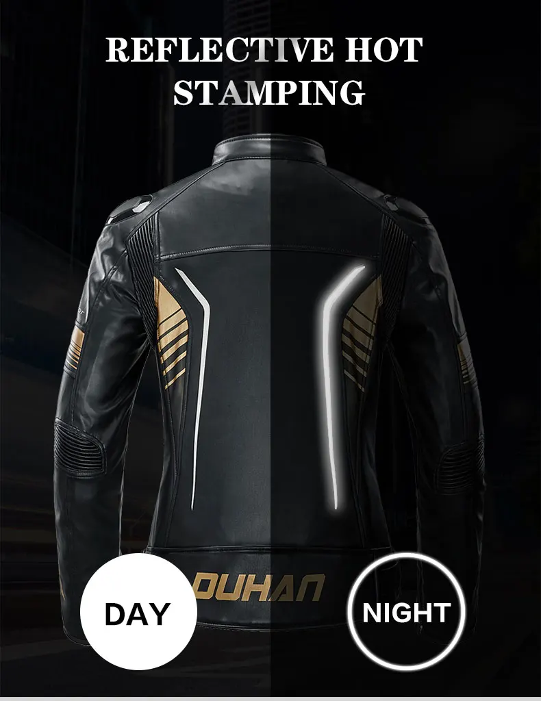 Duhan Wholesale Motorbike Jacket Pu Biker Jackets Motorcycle & Auto ...