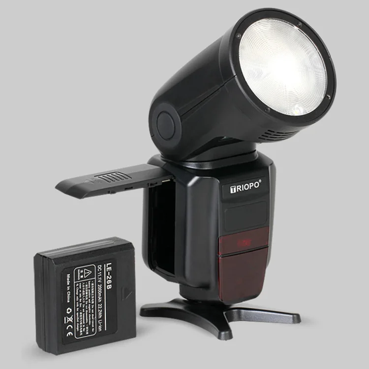 Professional Triopo R1 Ttl Li-ion Round Head Camera Flash Light ...