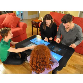 Recreation Center Restaurant Entertainment 55 Inch Glass Bar Game ...