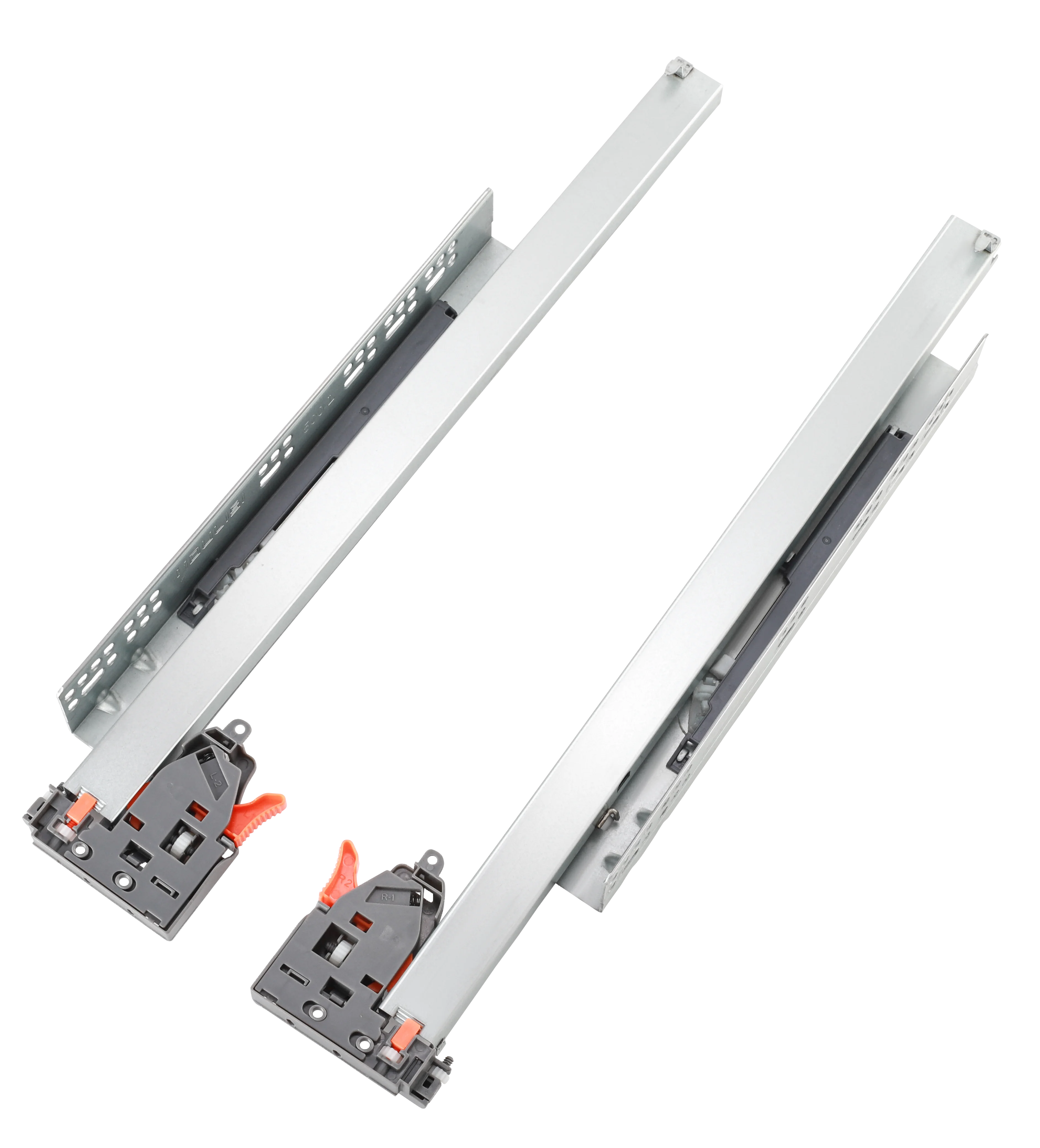 YABELY Synchronous Extension Undermount Slide Concealed Drawer Slide ...