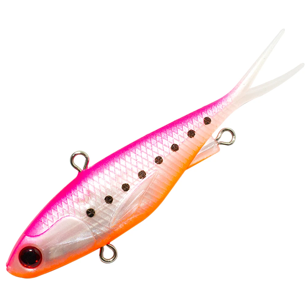 11.5cm/ 35g Artificial Soft Lure Tpr Vibes Fishing Lure 95mm Vibes ...