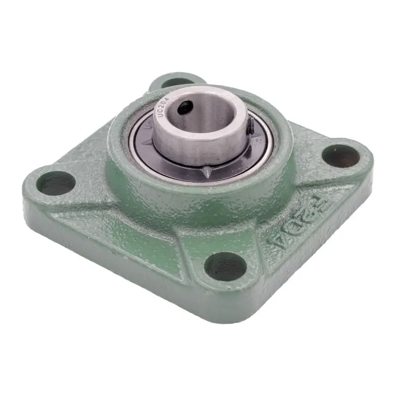 Small Square Bearing F202 Mounted Insert Bearing Ucf 202 202-10 Pillow ...