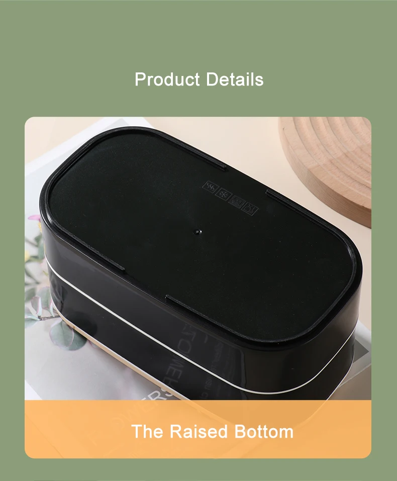 Minimalist Lunch Box - Modern Bento Box for Kids & Adults