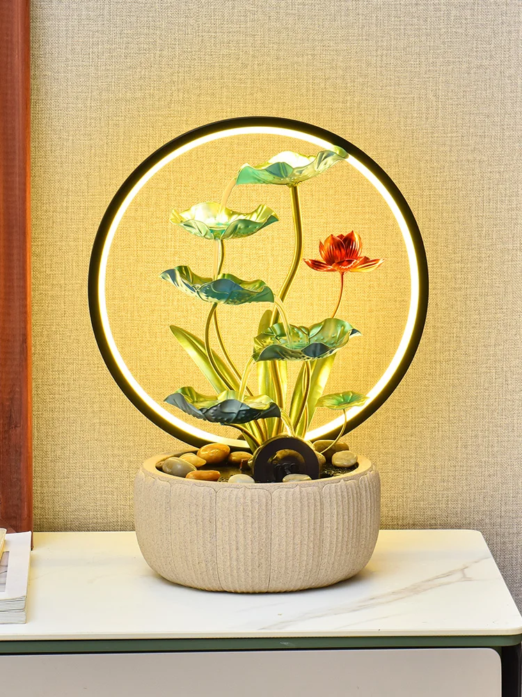 Feng Shui Wheel Brings Wealth - Decorative Fountain