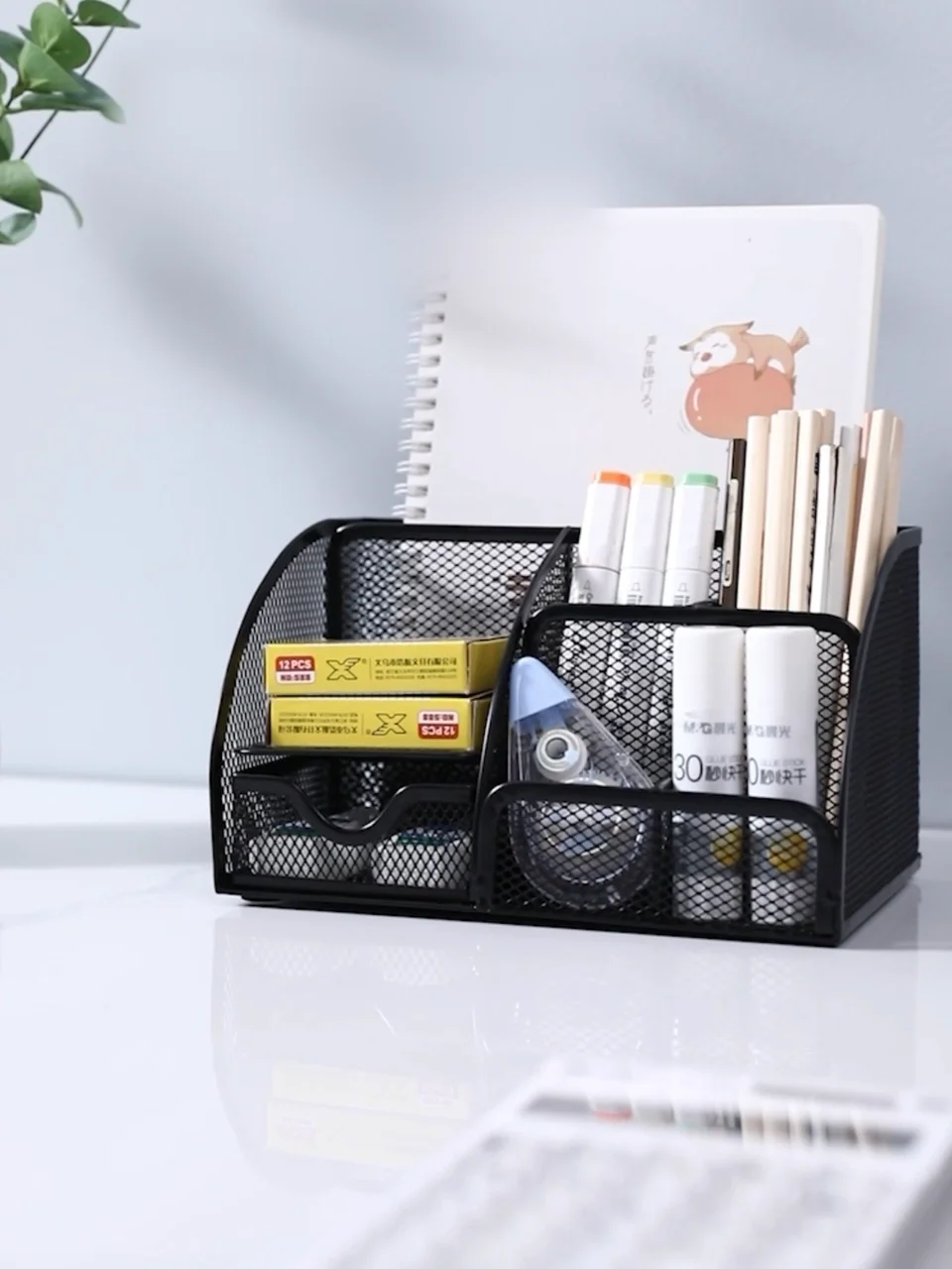 High Quality 4 Layer Mesh Desk Organizer Office A4 Paper Document File ...