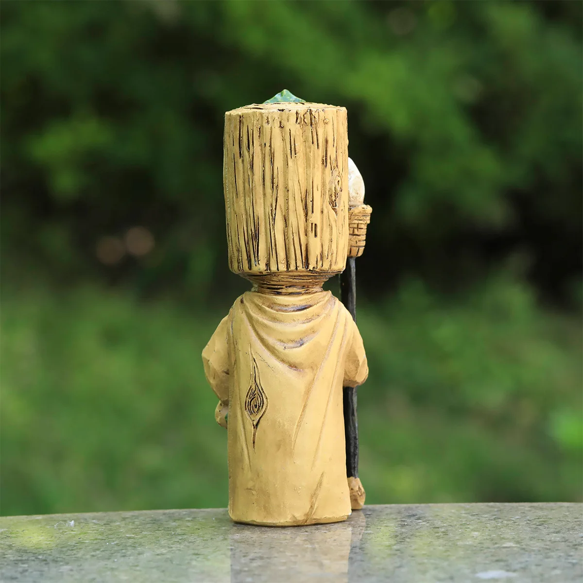 Creative Garden Decoration Mayan Totem Torch Sculpture