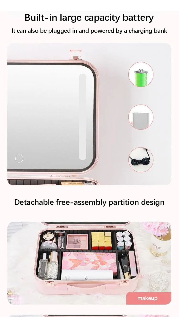 Wholesale Price Makeup Box New Professional Travel Portable Beauty ...