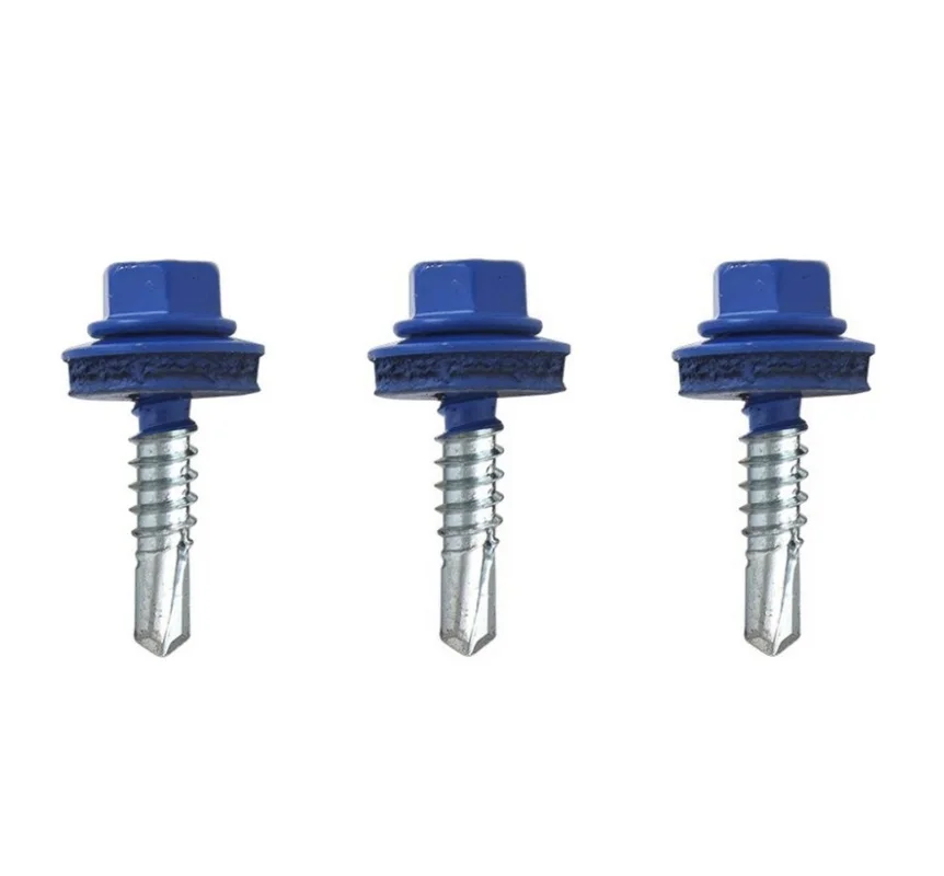 DIN7504K Self drilling screw manufacturer RAL 8017, 8019, 3005, 6005 ...