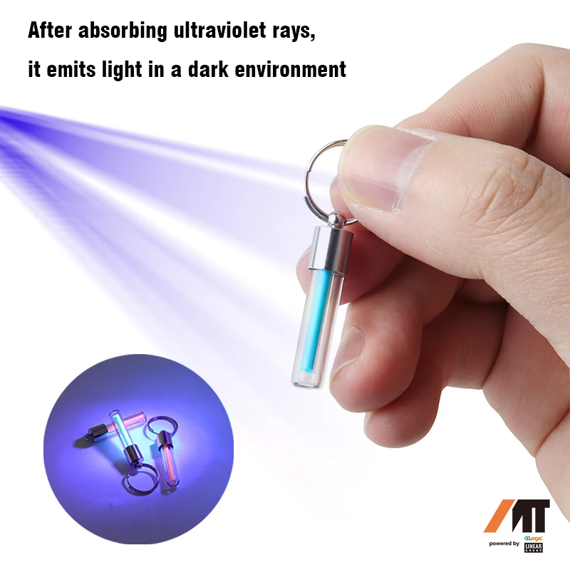 Environmental Protection Flashinlight Keychain - Tritium Tube