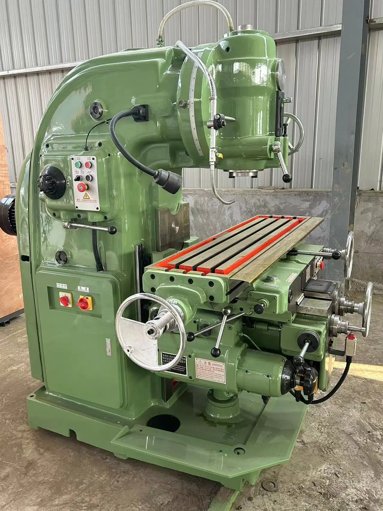 Heavy Duty X5032 X5040 Vertical Universal Knee Type Milling Machine For Processing Metal - Buy ...