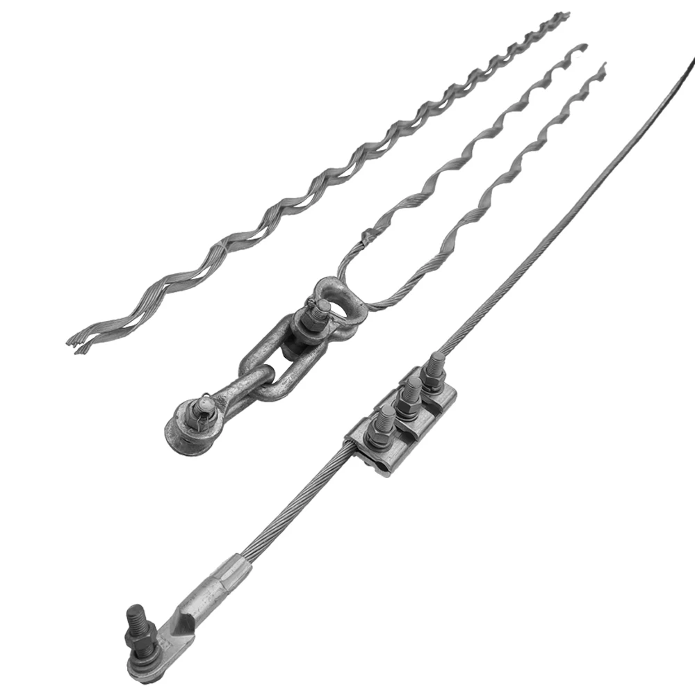 Adss/opgw Anchor Clamp Hanging Cable Tension Clamp Preformed Armour ...