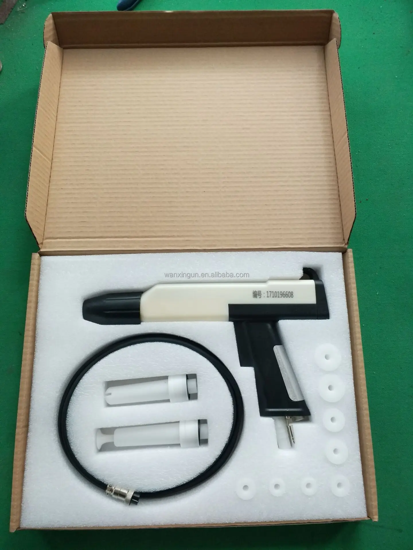 Wx-101 Electrostatic Powder Coating Spray Gun Machine Equipment for ...