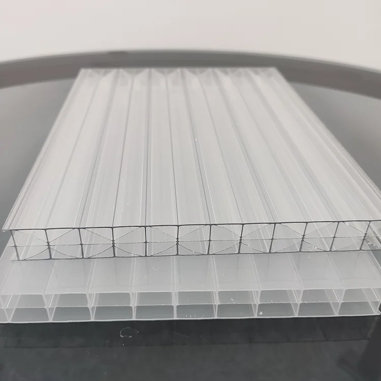 Multiwall Crystal Polycarbonate Roofing Sheet Polycarbonate Twinwall ...