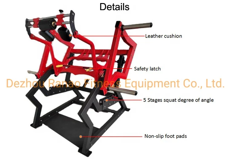 Plate Loaded Hammer Strength Pro Power Squat Machine Leg Press Gym ...