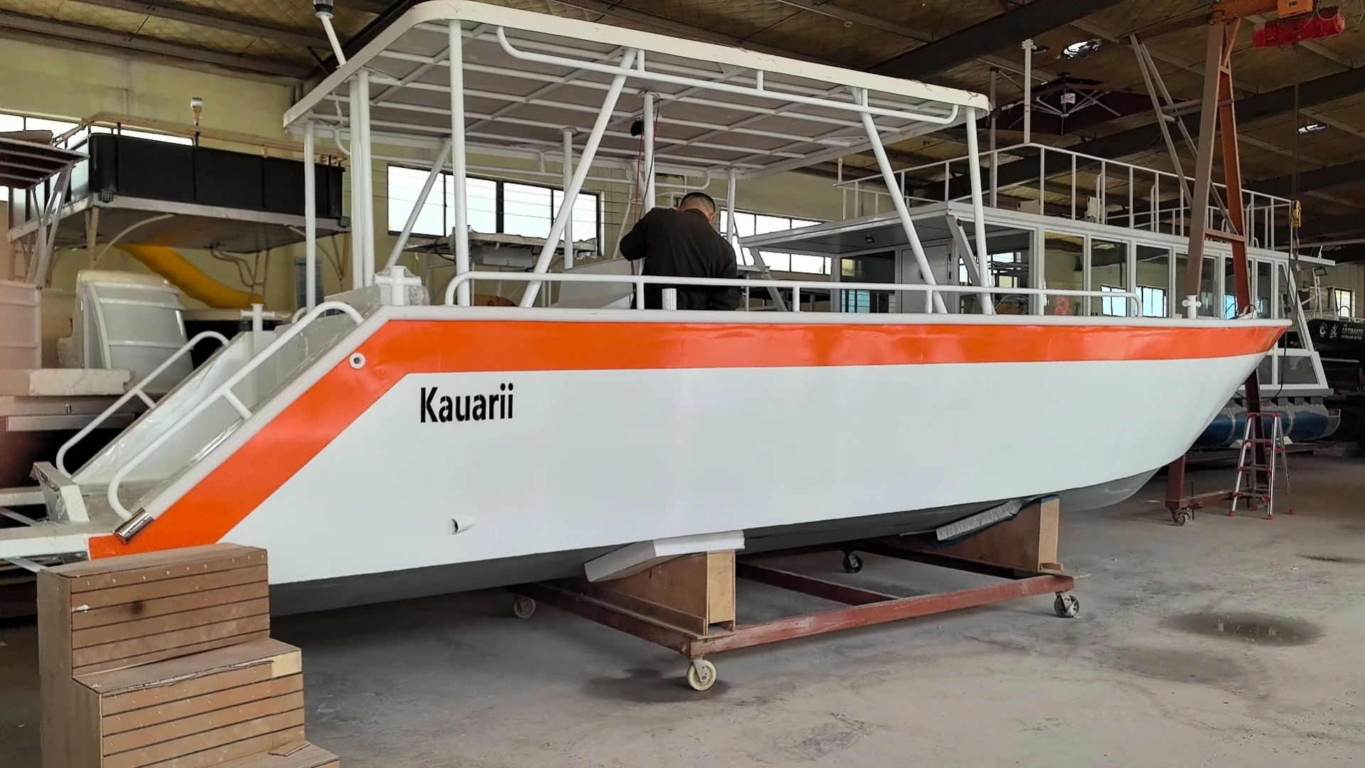 9.7m Aluminum Deep V Ocean Fishing Boat Yacht by YAMANEYACHT