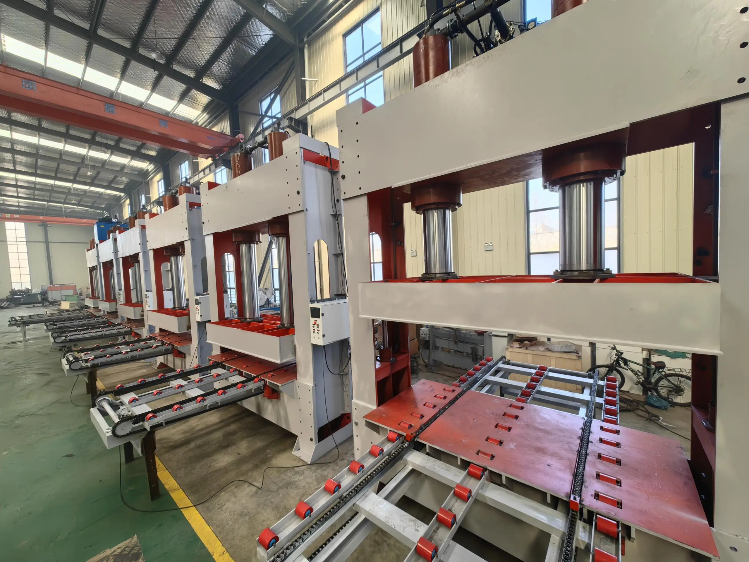 Full Automatic Plywood Cold Press Making Machine Sales Price To Turkey ...