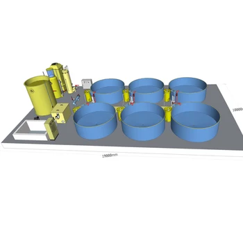 Ras/recirculation Aquaculture System Layout Design/indoor Fish Farming ...