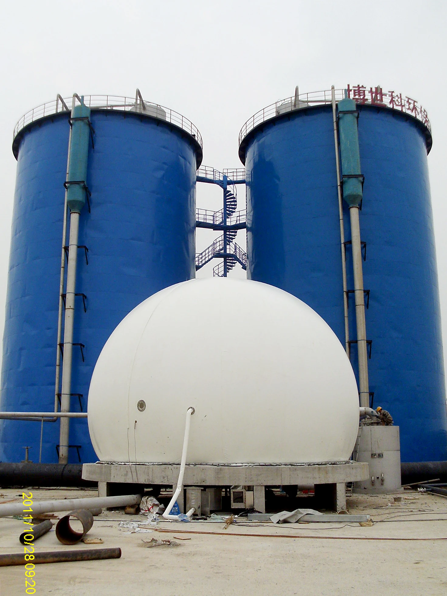 Biogas Digester & Sludge Sedimentation Tank - Standard Enamel