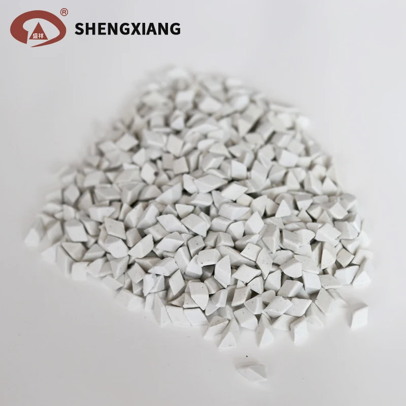 Triangle Shape Ceramic Abrasive Polishing Stone - 60/80 Grit