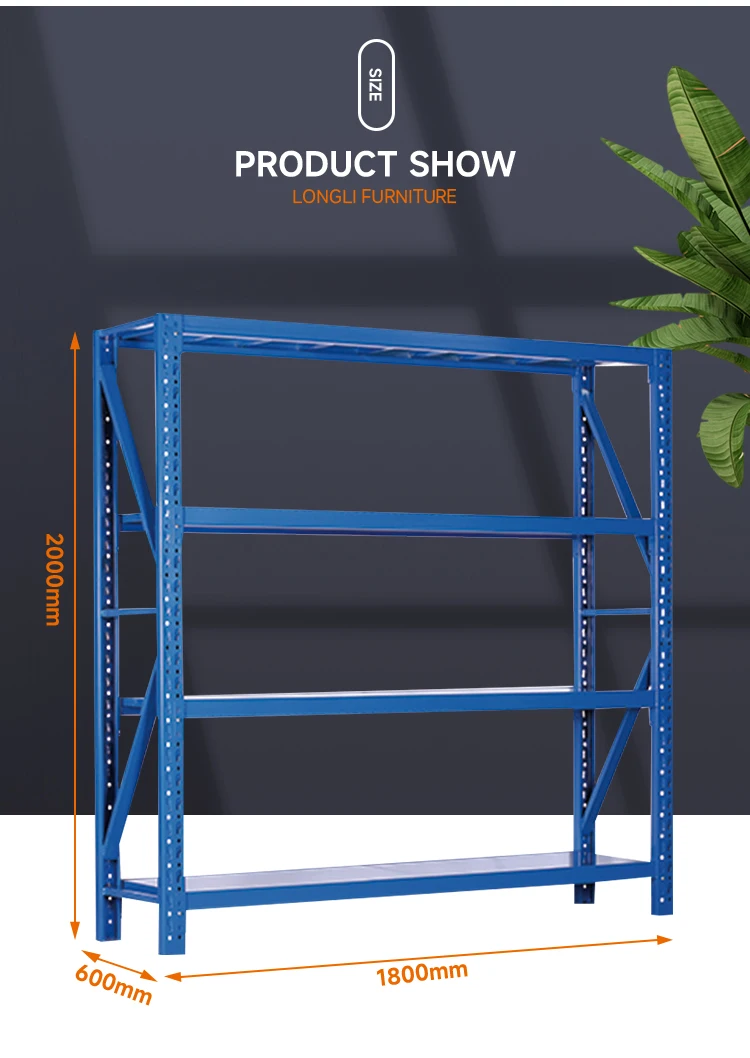 Longli Office Furniture Storage Racks Pallet Steel Metal Shelving ...