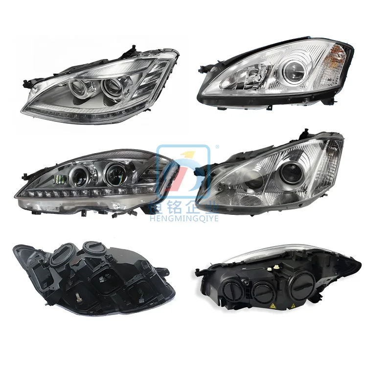 Mercedes S Class W221 Headlights - LED Facelift 2006-2009