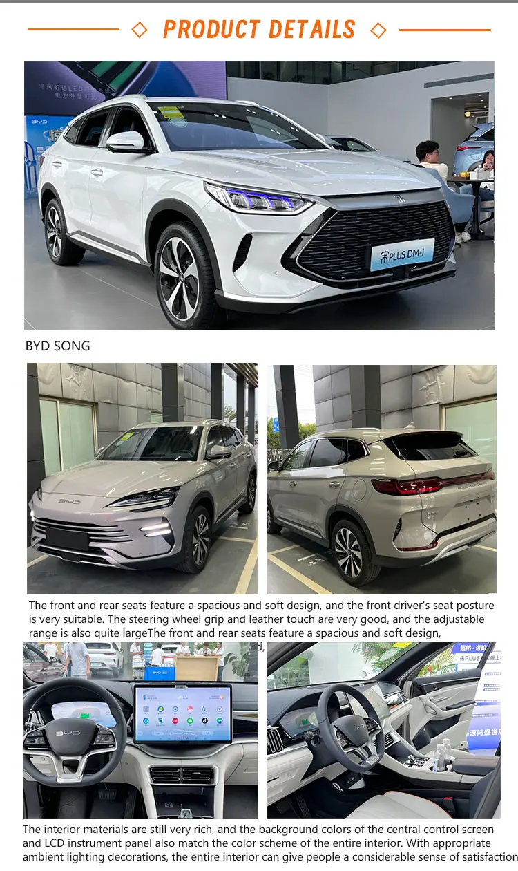 2023 Byd Song Plus Champion 110km Flagship Electric Car New Use Suv Byd ...