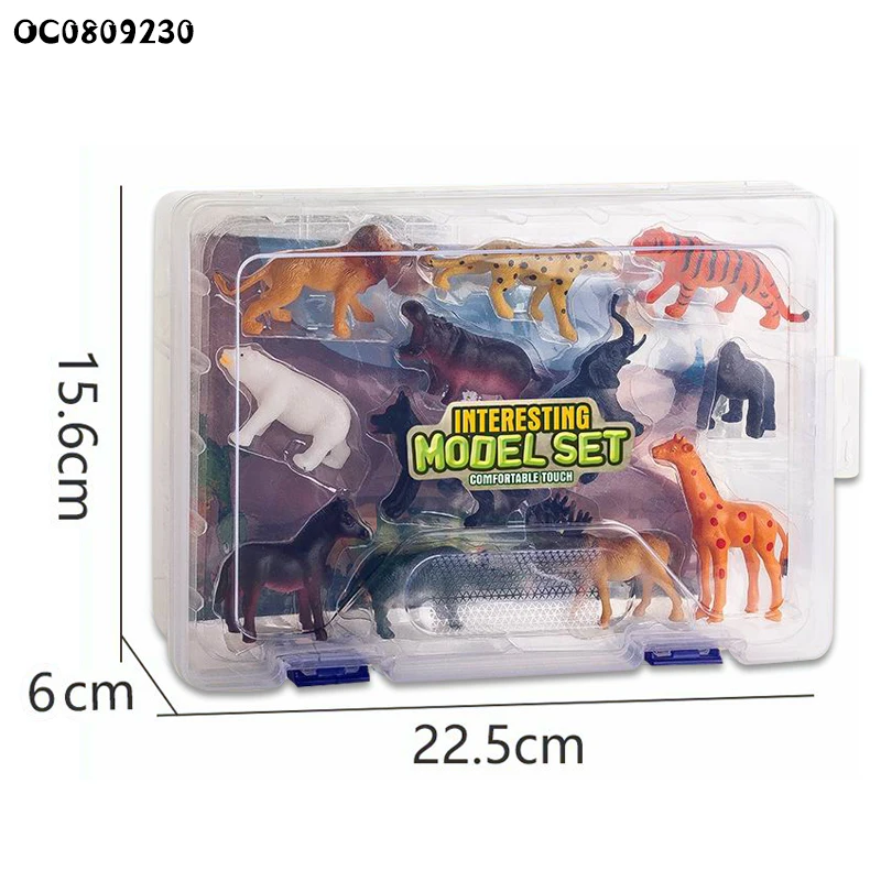 12pcs假装游戏模型塑料野生动物玩具套装儿童场景地图 - Buy 塑料动物玩具套装,塑料玩具野生动物套装,玩具动物套装塑料 Product on Alibaba.com