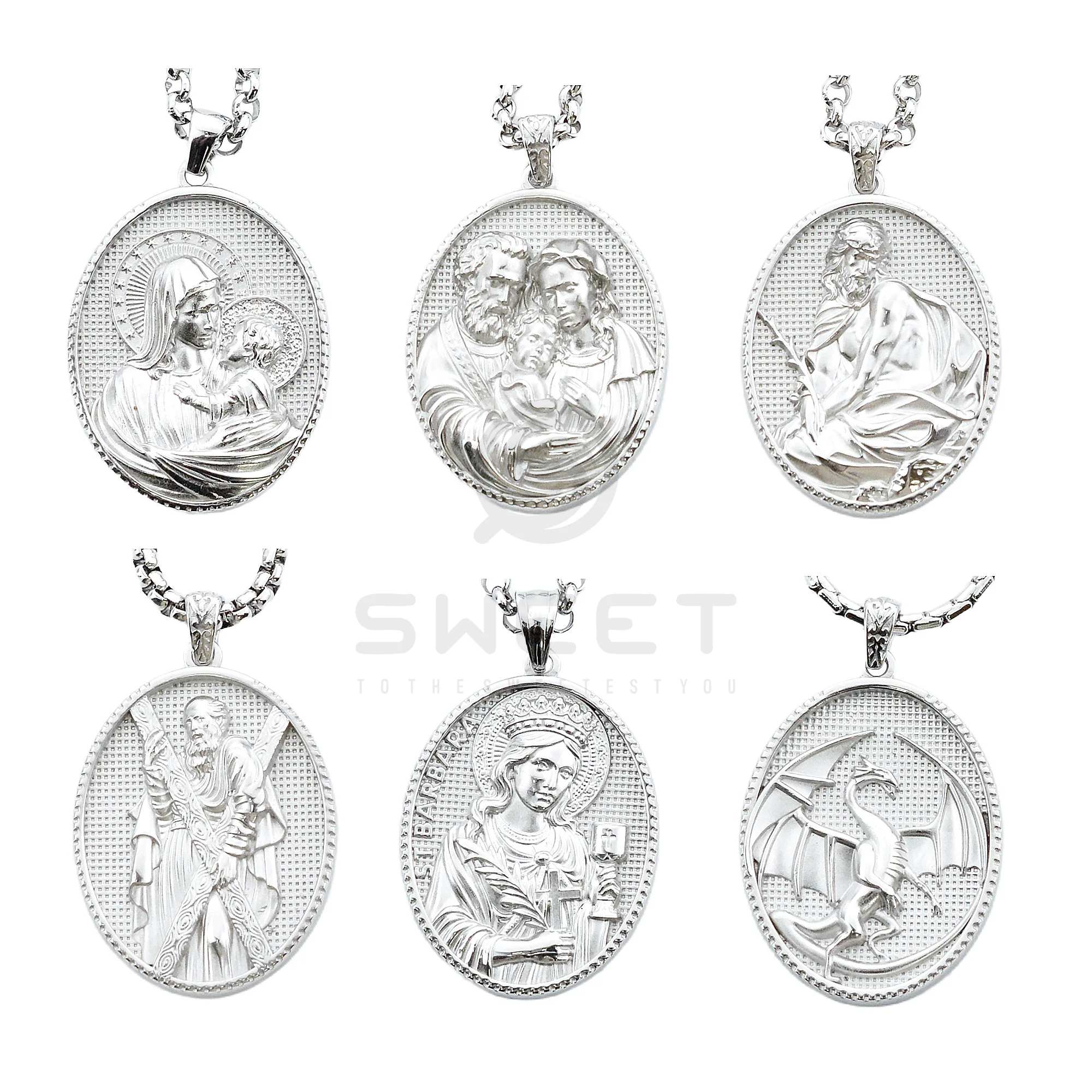 Gold Plating 14K & 18K European Norm 316L Stainless Steel Cross ...