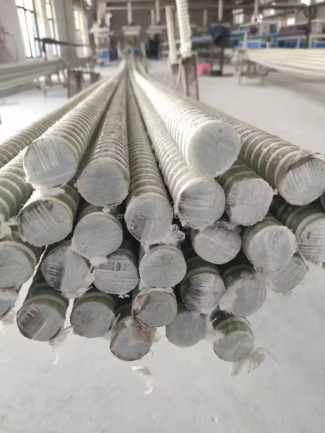 High Strength FRP Rebar - Glass Fiber Composite Bars for Construction ...