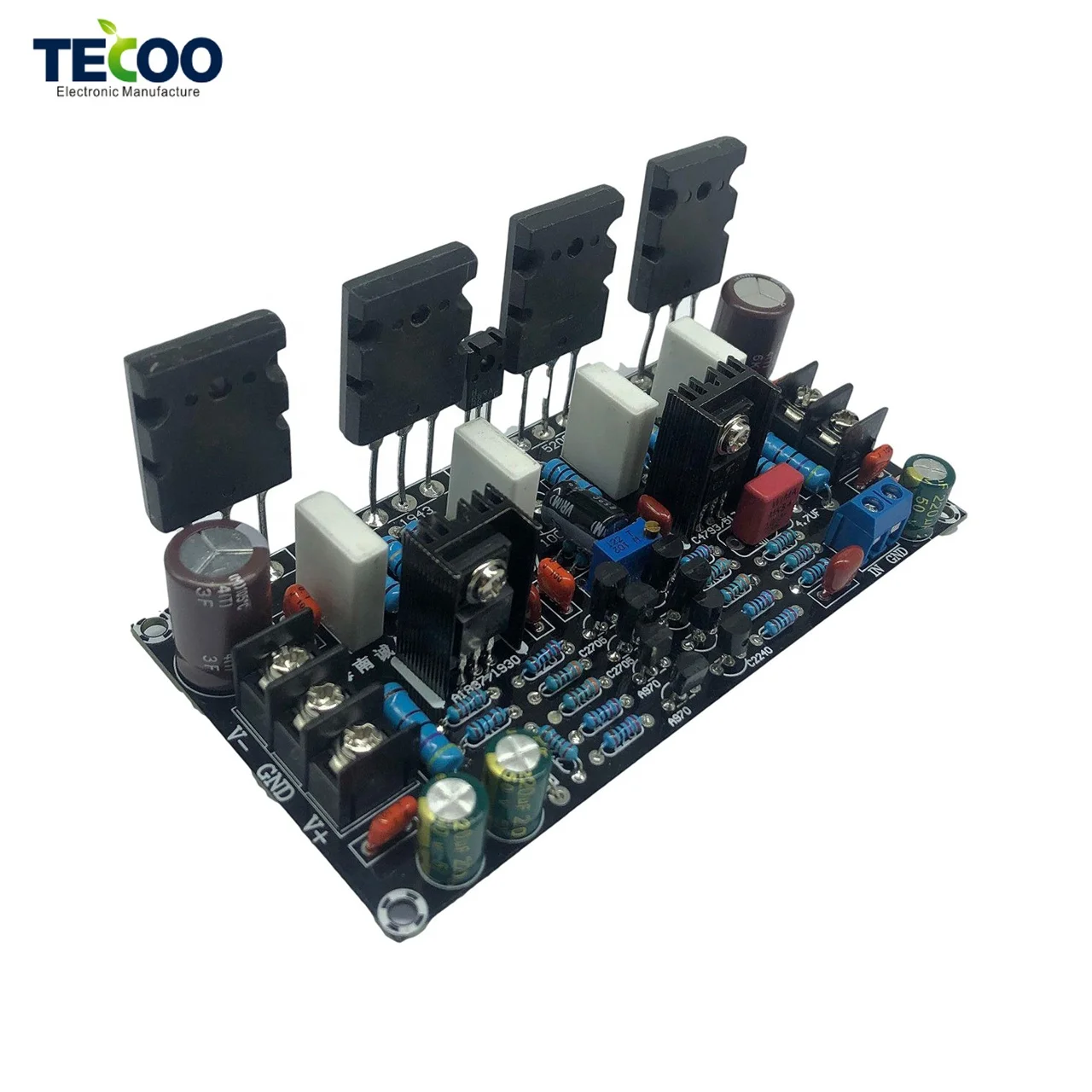 Custom PCB Assembly Home Theater 80 Watt Audio Amplifier Circuit Board ...