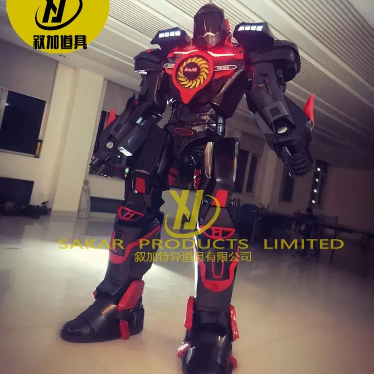 Realistic Life Size Wearable Eva Cosplay Robot Suit Led Lighting Robot ...