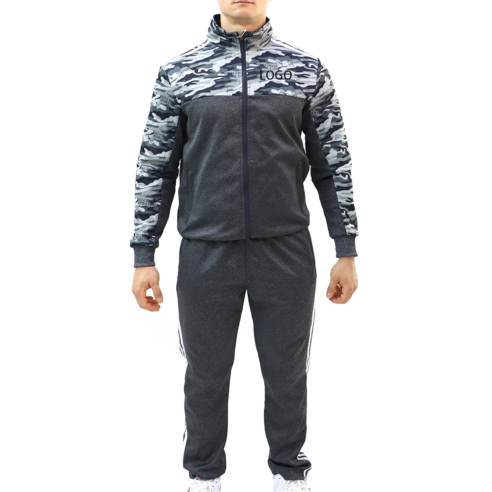Custom Log 2024 Tracksuits For Men Mens Cuffed Tracksuit Blank Zipper ...