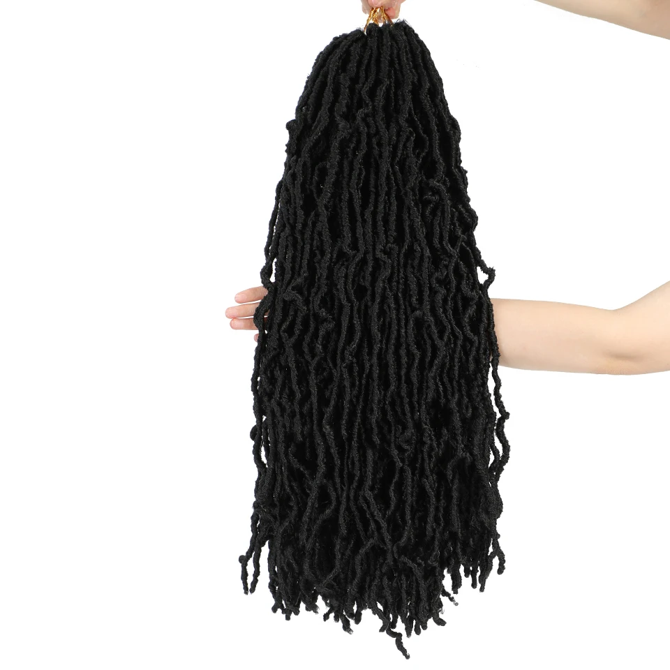 Wholesale Nu Locs Crochet Braiding Hair - High Temp Fiber