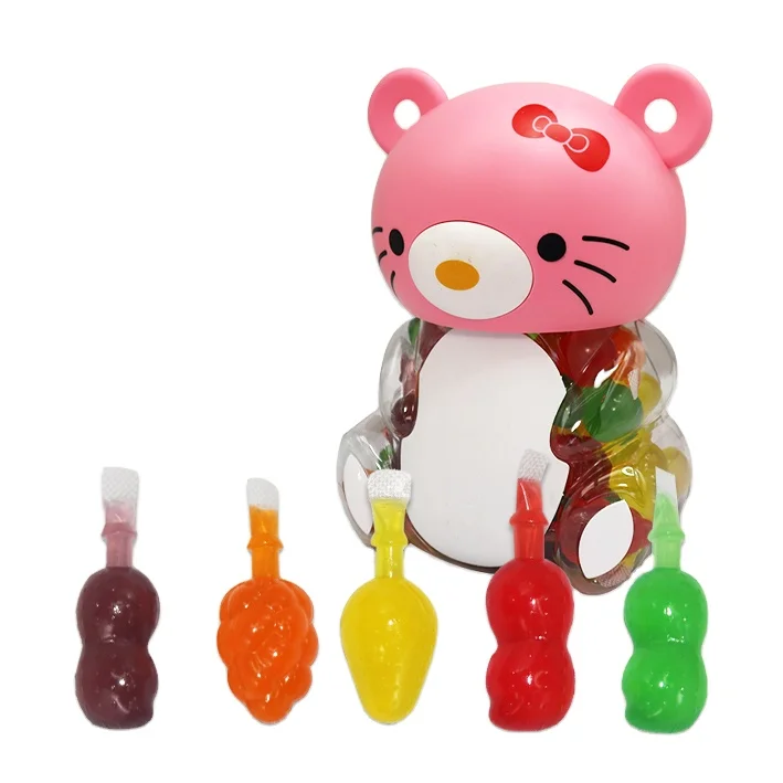Assorted Mini Fruit Jelly Pudding Ruit Coconut Soft Jelly In Cartoon ...