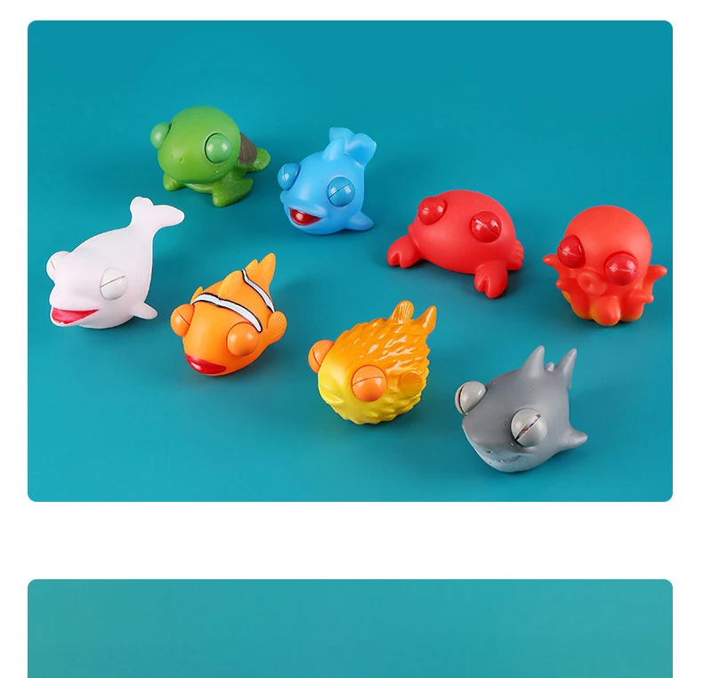 S198 Marine Animal Sunny Cute Colorful Fish Novelty Toy