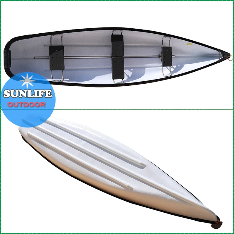 Hot-sell Plastic Fishing Canoe/Kayak,Durable Big Size 16Ft Long for 4 ...