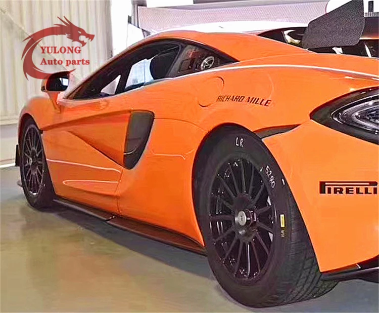 For Mclaren 540c 570s Was Retrofitted With Gt4 Style Dry Carbon Fibre ...