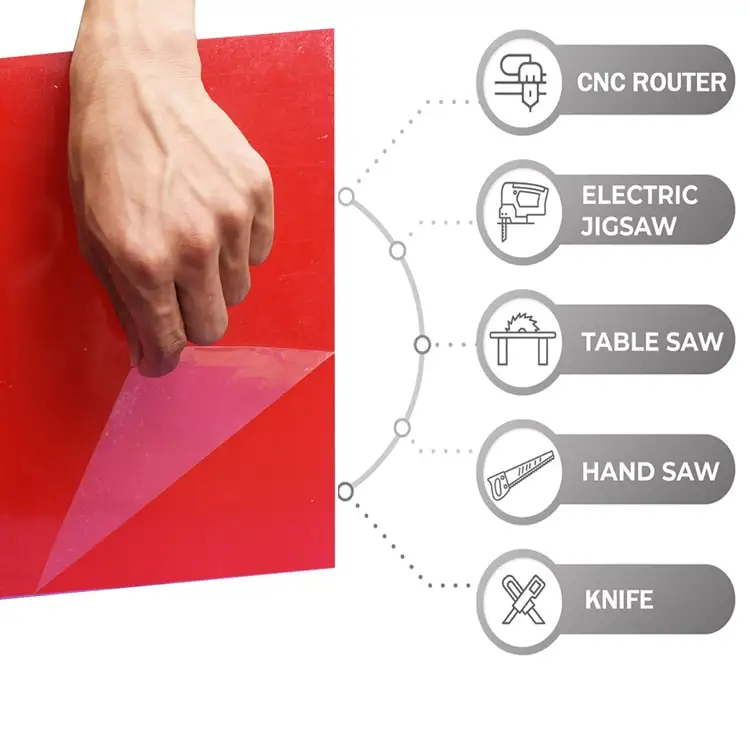 ABS Double Color Plastic Sheet - Ideal for Advertising Signs