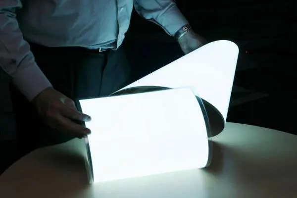 El Backlight Flashing Light Poster Advertising Display Light Up El ...