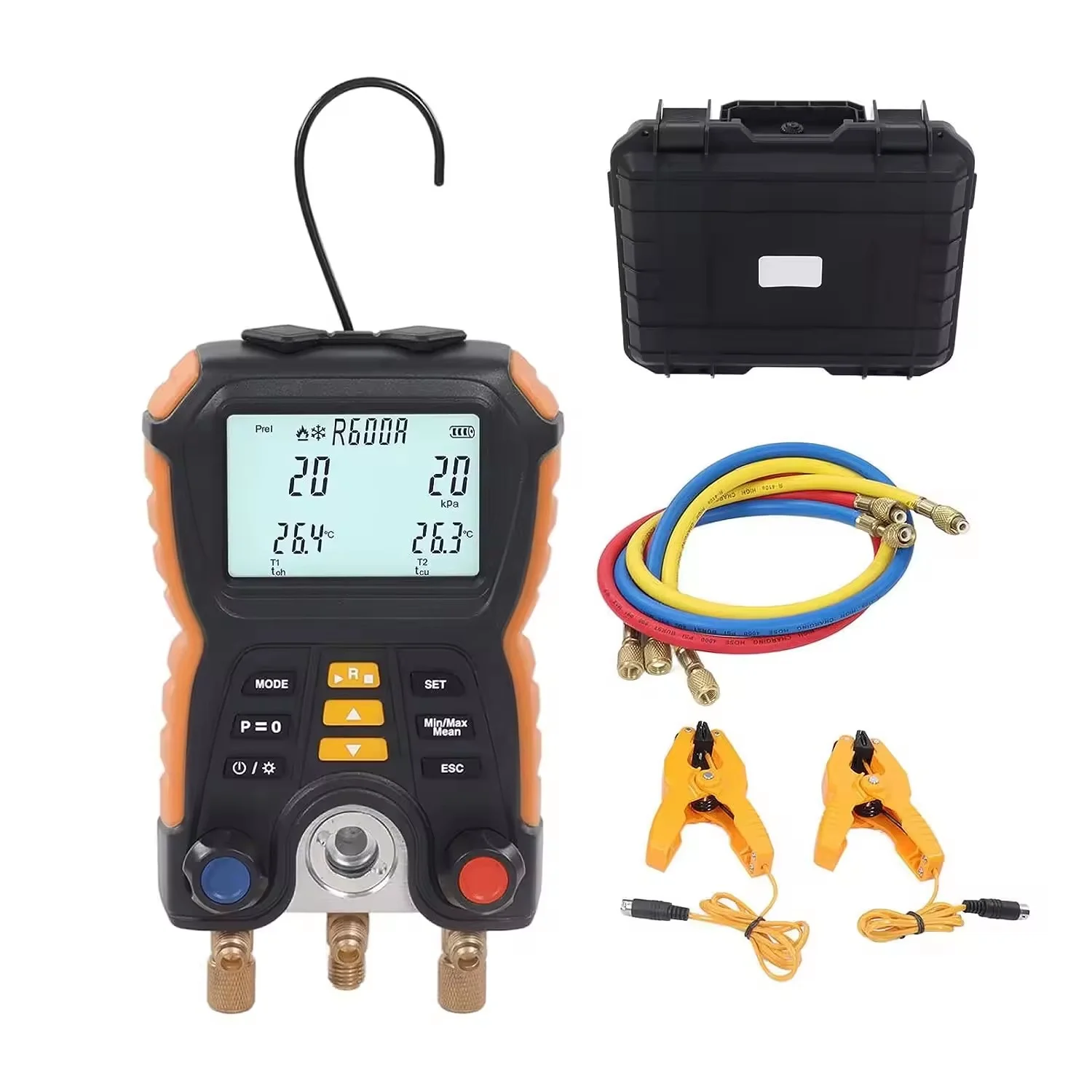 Alibaba.com: Mastercool HT-750 Digital HVAC 3-Way AC Manifold Set for ...