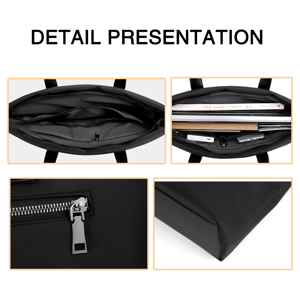 Men's Briefcase Business Commute Laptop Bag Travel File Package ...