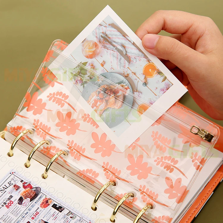 Custom Binder Pocket Sticker Pouch for Planner Journal Task Card Holder ...