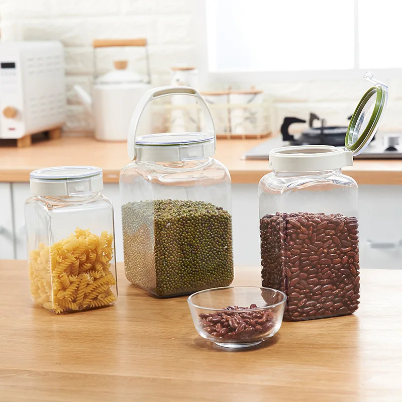 New Arrival Angle Airtight Food Storage Containers Square Plastic Bpa ...
