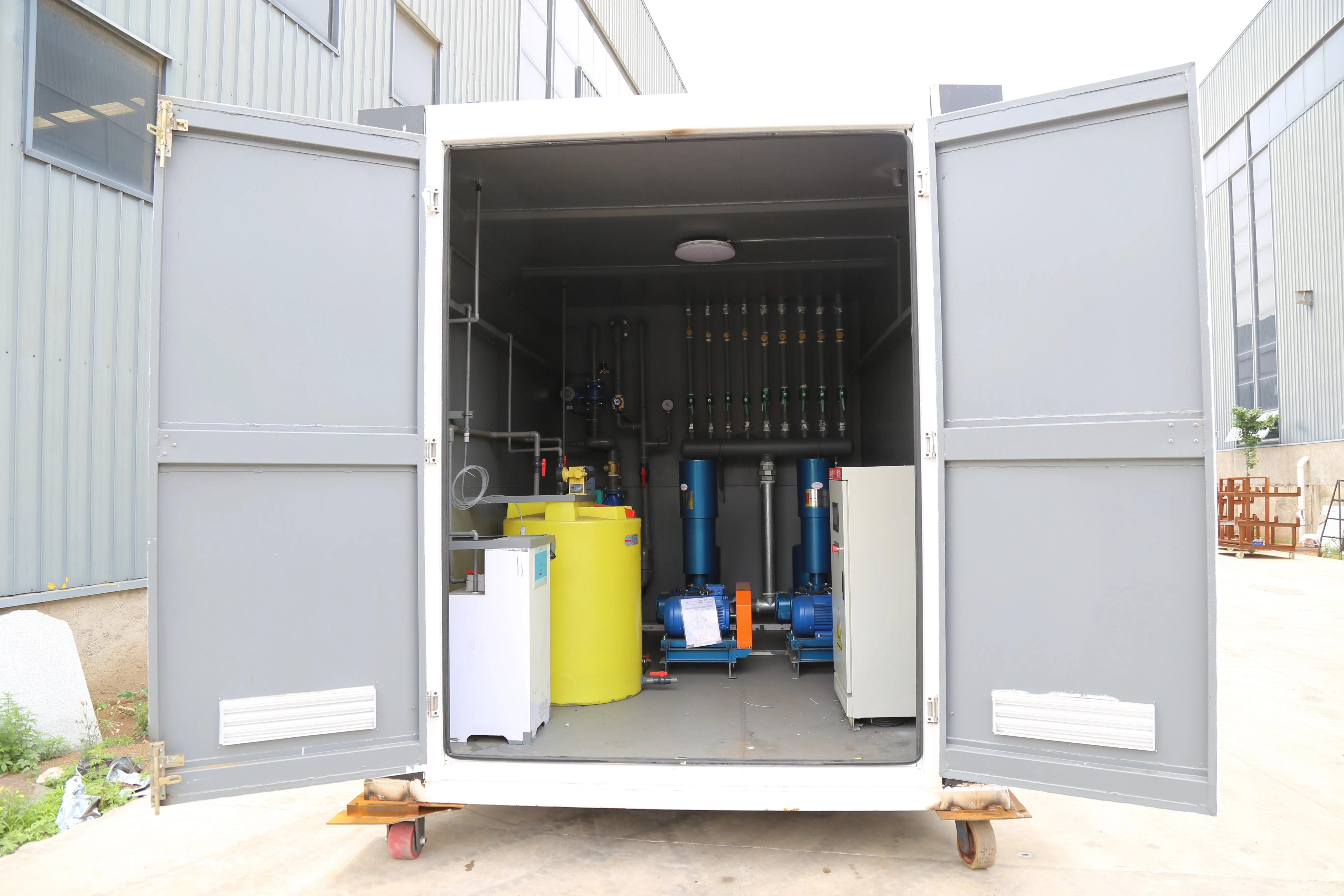 Domestic Wastewater Treatment Mbr System Sewage Treatment Equipment ...