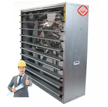 Hot Air Heat Smoke Extractor Ventilation System Industrial Exhaust Fan ...