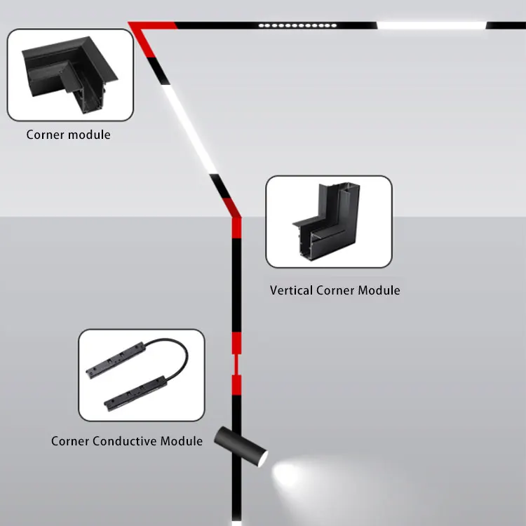 Magnetic LED Track Lights - Efficient and Versatile Lighting