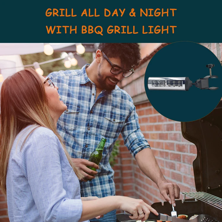 Outdoor Rotation Led Bbq Light For Grills,Working,Camping And Reading ...