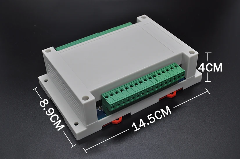 16-Channel PT100/PT1000 RS485 Modbus Output Temperature Module - Ideal ...