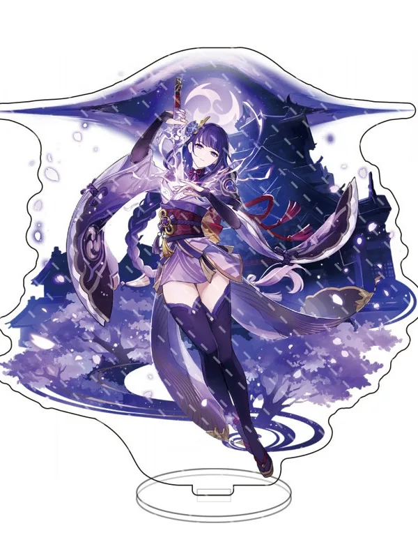 Acrylic Animation Genshin Impact Game Animation Standee Peripheral ...