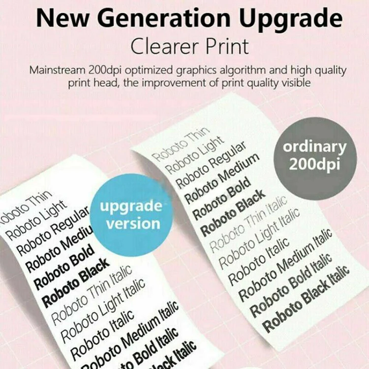 Mini Impresora Kawaii Panda - Portable Thermal Printer